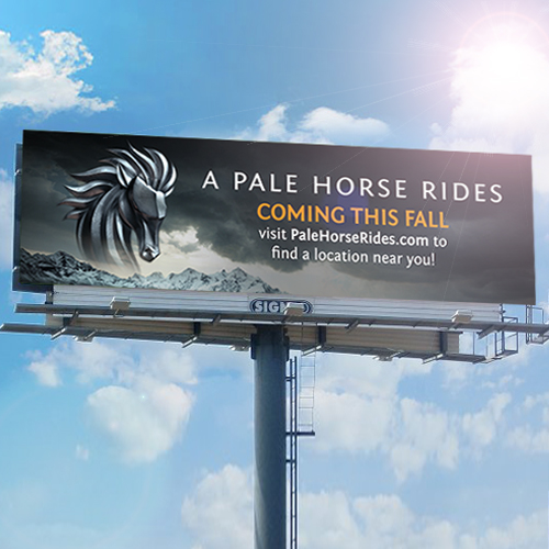 SermonView - Pale Horse Rides Billboard Design